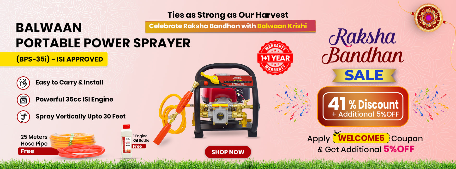 Buy High Quality Agriculture Equipments | Balwaan Krishi